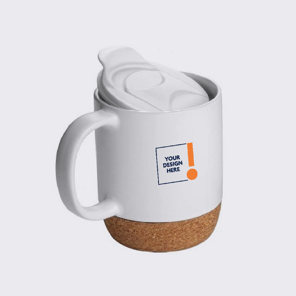 Coffee Mug With Cork Base - Printsouq - Dropshipping